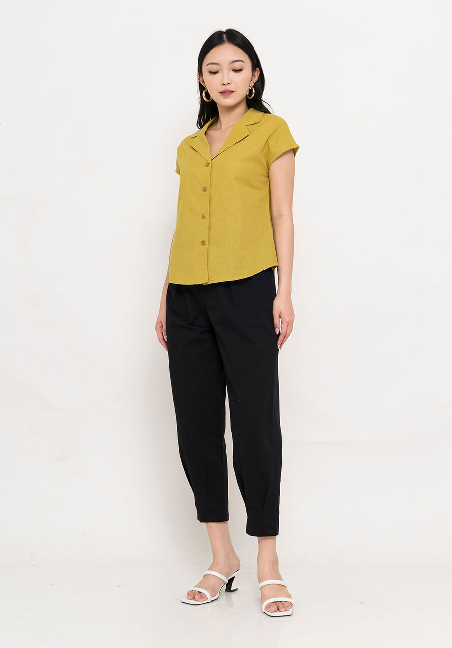 Hermela Top Lime - Chocochips | Chocochips Boutique | www.chocochips.co.id