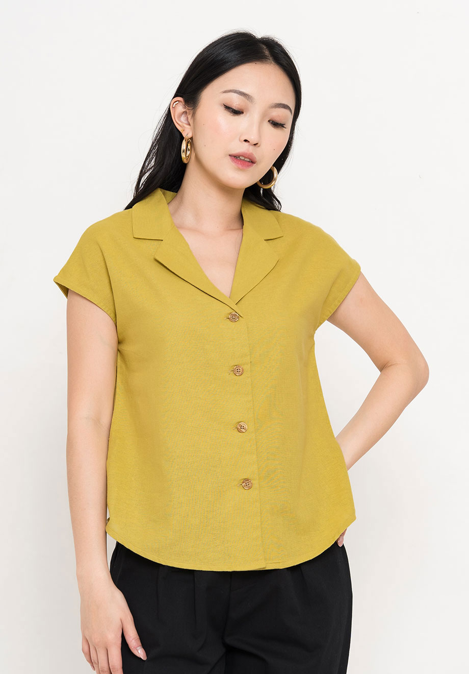 Hermela Top Lime - Chocochips | Chocochips Boutique | www.chocochips.co.id