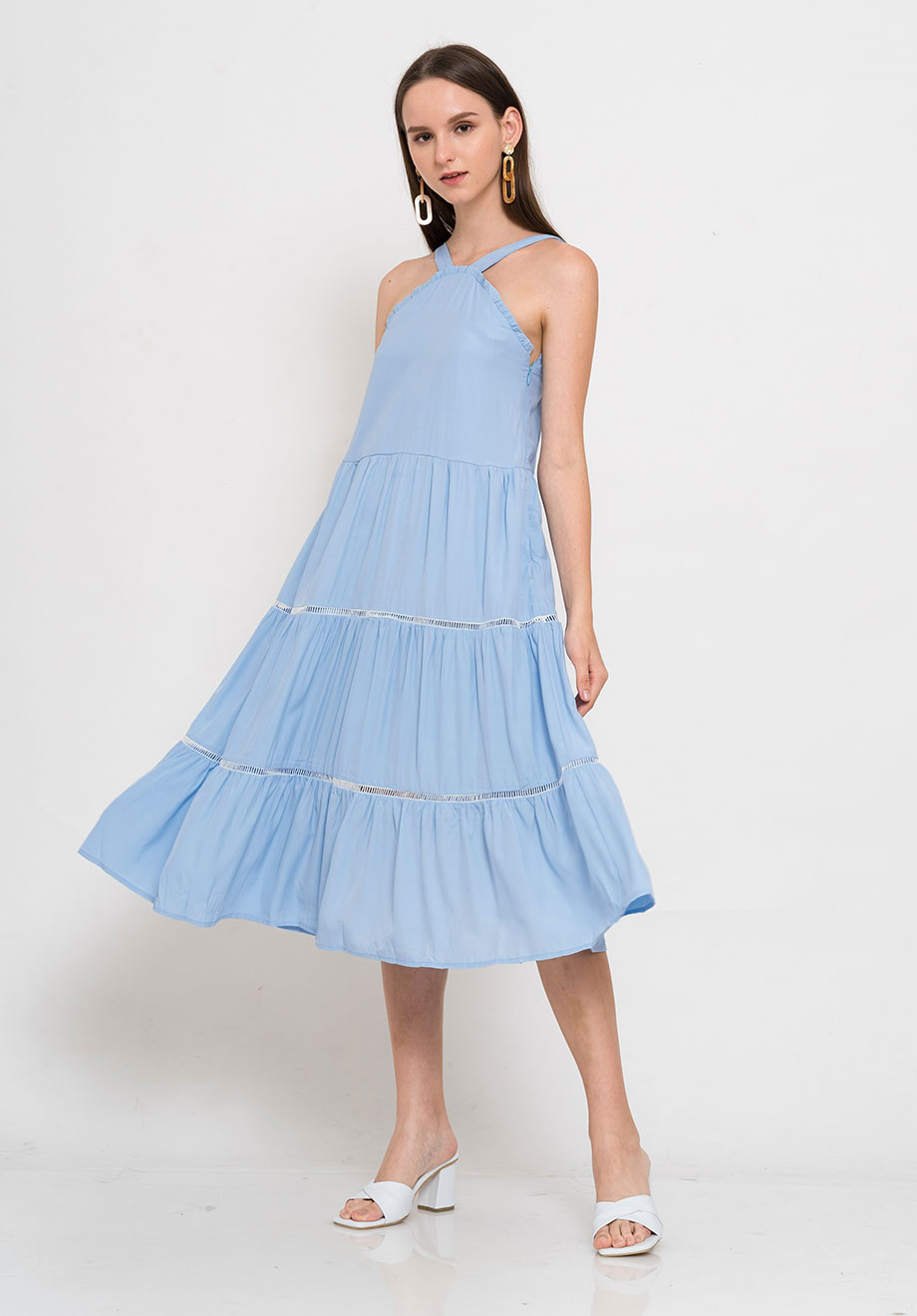 Trisha Dress Blue - Chocochips | Chocochips Boutique | www.chocochips.co.id