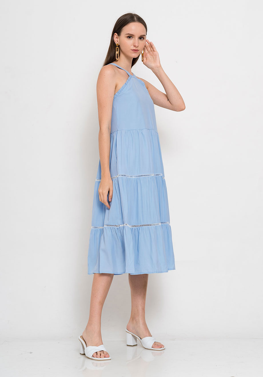Trisha Dress Blue - Chocochips | Chocochips Boutique | www.chocochips.co.id