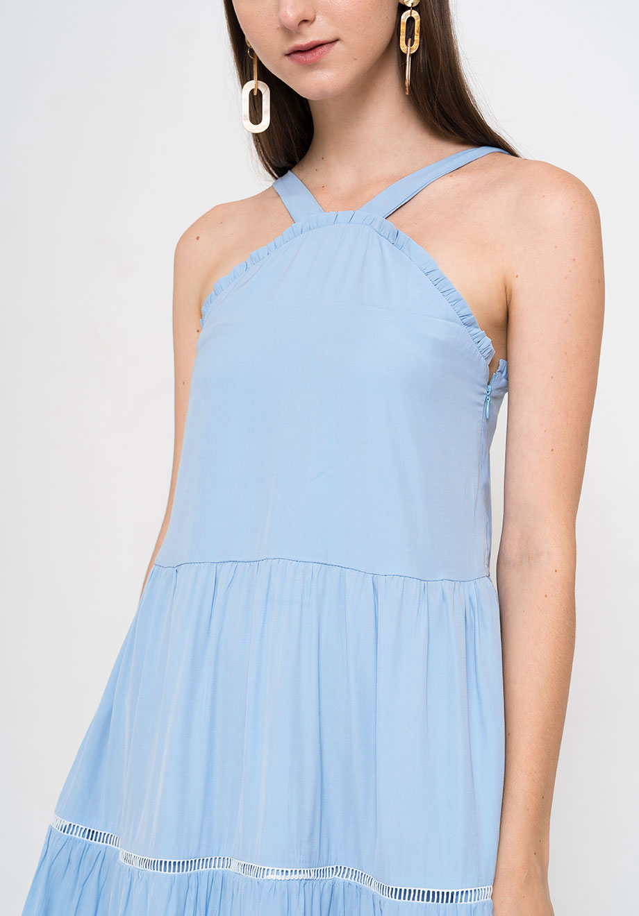 Trisha Dress Blue - Chocochips | Chocochips Boutique | www.chocochips.co.id