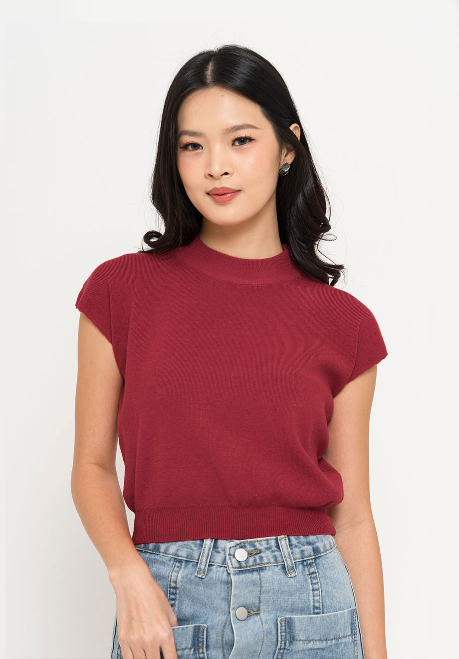 Xenia Top Red - Chocochips | Chocochips Boutique | www.chocochips.co.id